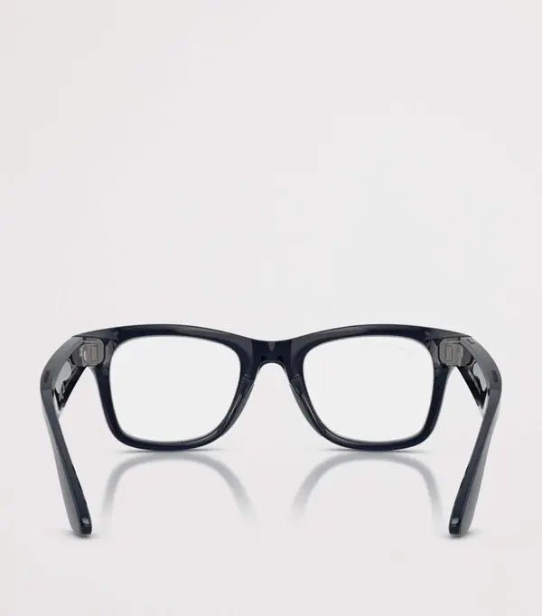 Ray-ban Wayfarer Meta Ai Smart Glasses - Blue