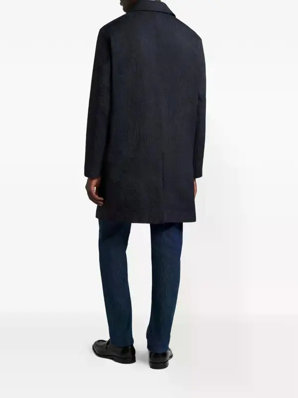 Etro Patterned Jacquard Coat