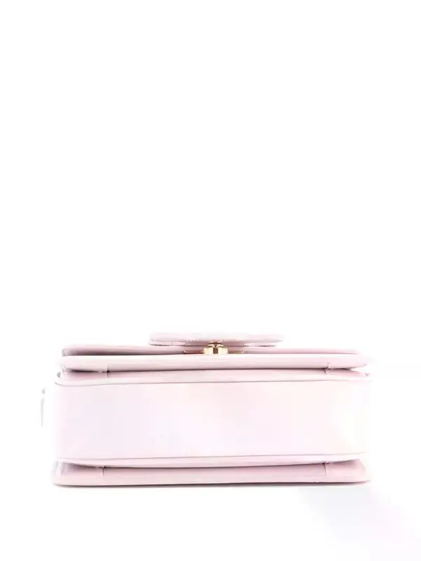 Celine Triomphe Leather Shoulder Bag - Pink