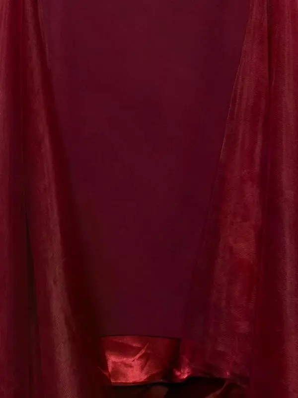 V:PM ATELIER Ariana Strapless Maxi Dress - Red