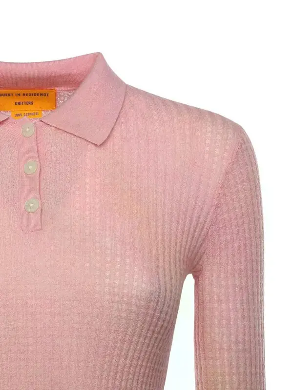 Guest In Residence Shrunken Polo Top
