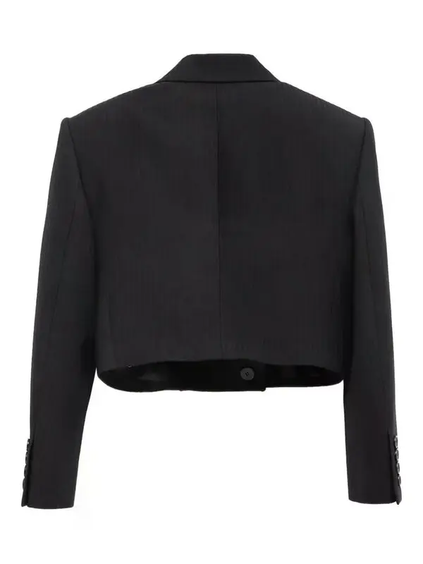 Chloé Spencer Striped Button Blazer