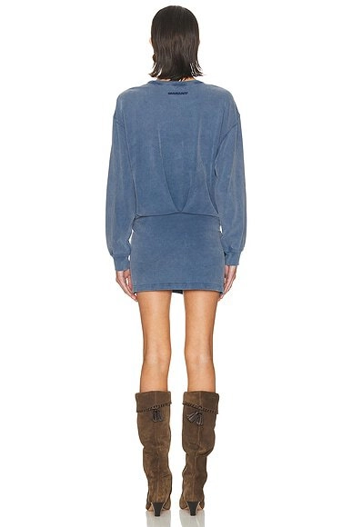 Isabel Marant Étoile Zae Knit Jersey Dress - Indigo
