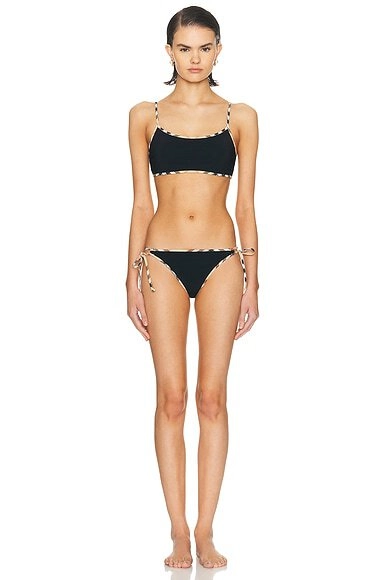 Burberry Bikini Bottom - Black