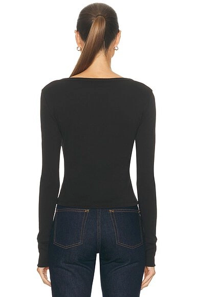 GRLFRND Hook & Eye Long Sleeve Top