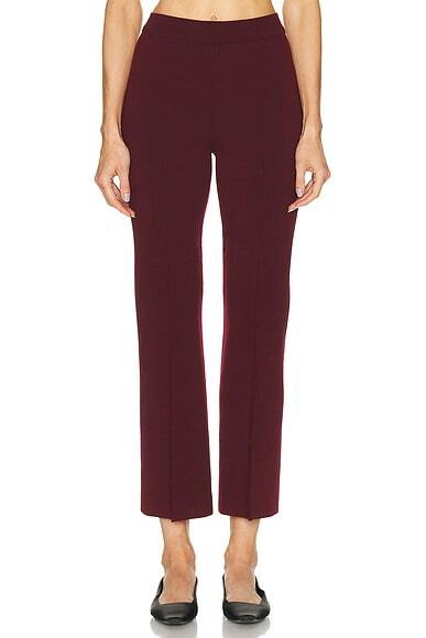 HIGH SPORT Merino Kick Pant - Wine