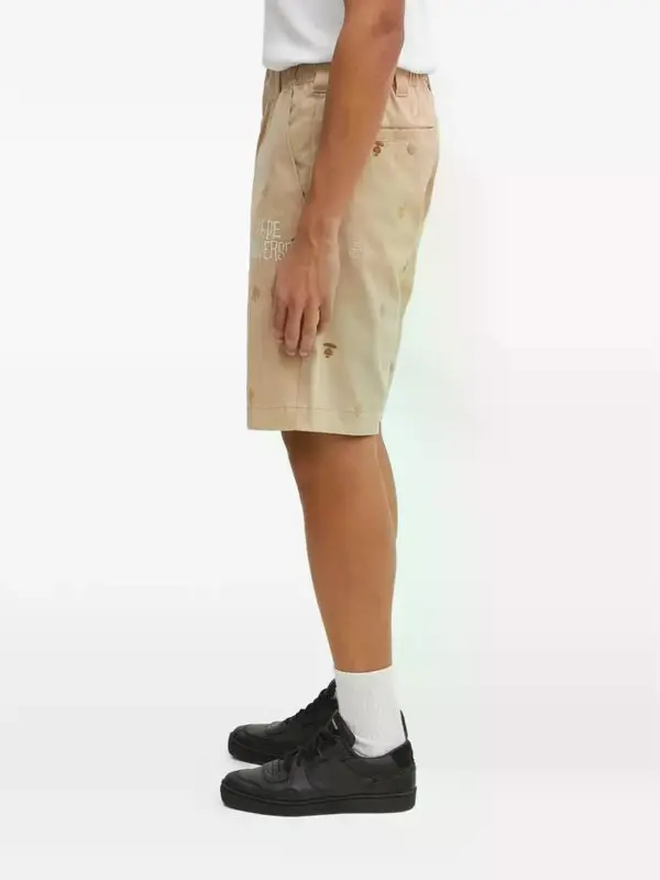 AAPE BY *A BATHING APE Logo Graphic Shorts