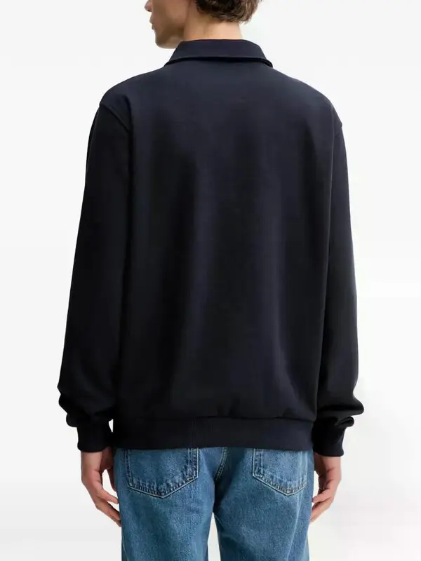 LES DEUX Ben Long-sleeve Polo Shirt