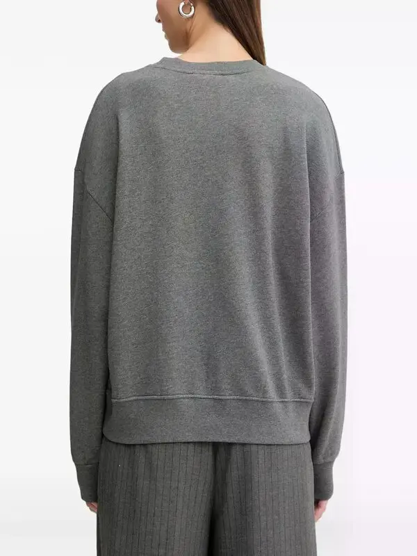 Marc O'polo Embossed-logo Sweatshirt - Grey
