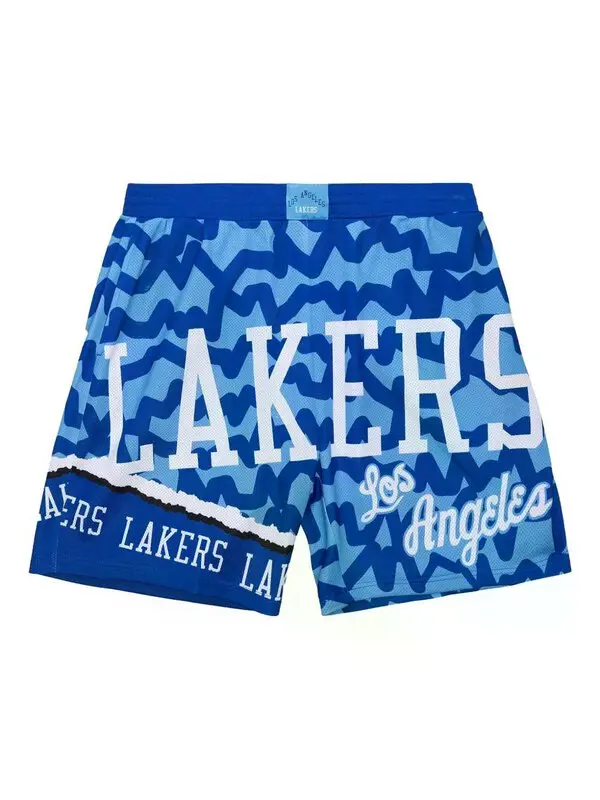 Mitchell & Ness Los Angeles Lakers Jumbotron 2.0 Shorts - Blue