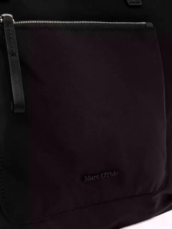 Marc O'polo Medium Zip Pocket Tote Bag - Black