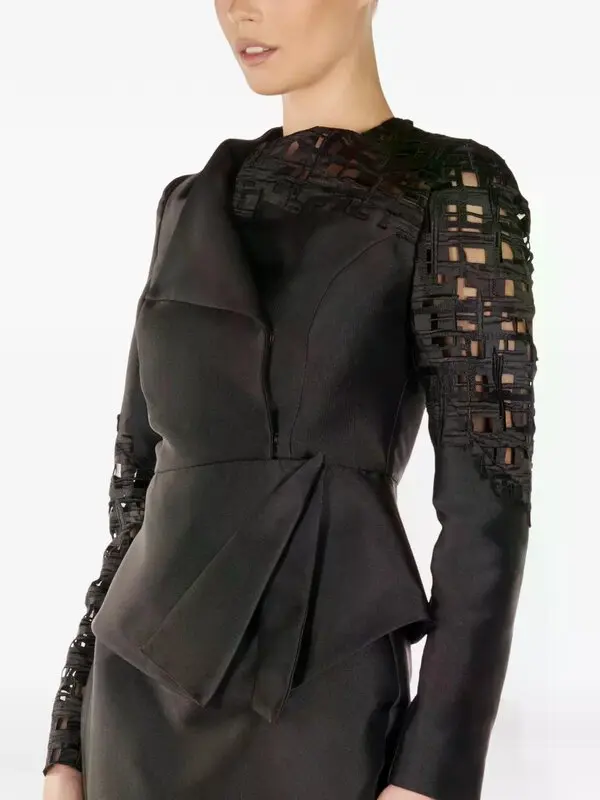 ARAFTU Panelled Suit With Cut-out Design - Black