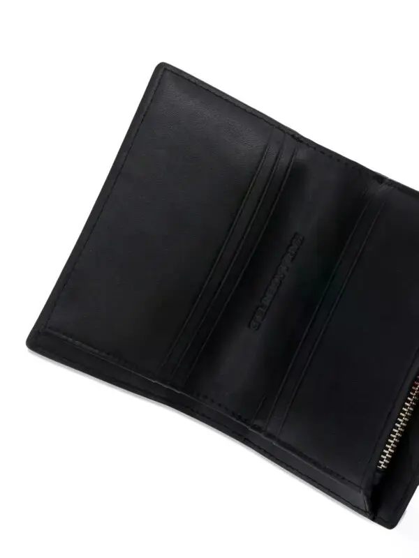 Karl Lagerfeld Padlock Flap Wallet - Black