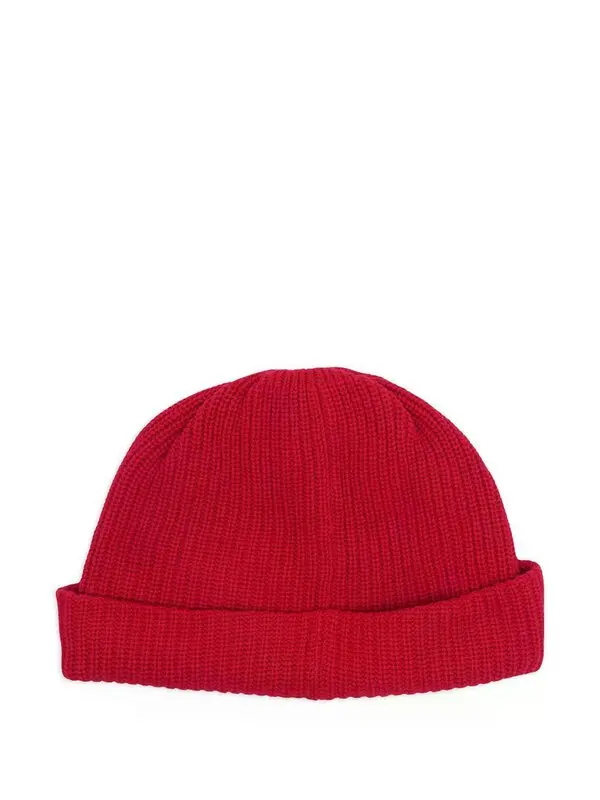 Chrome Hearts Star Patch Beanie Hat - Red