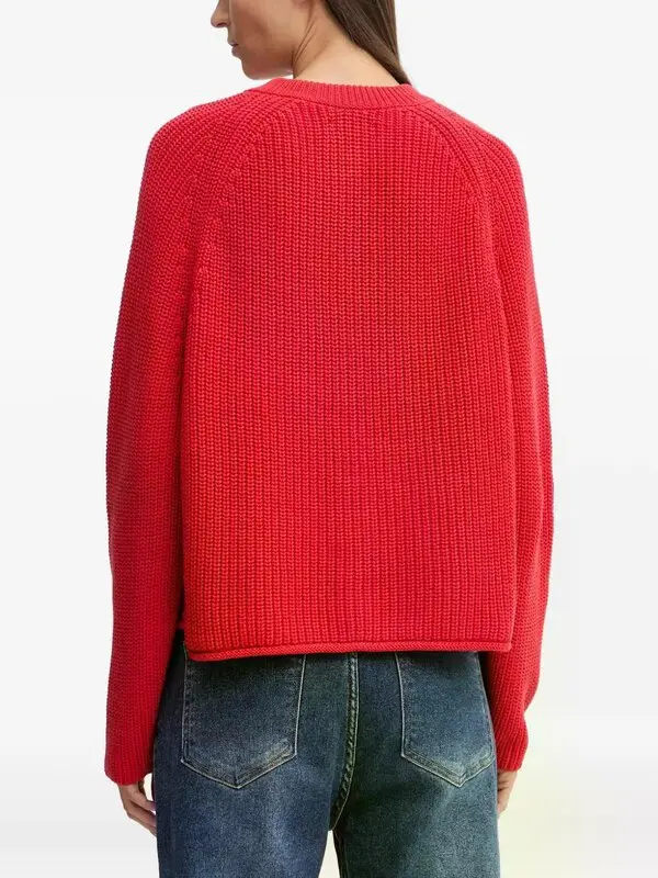 Marc O'polo Buttoned Crew Neck Cardigan