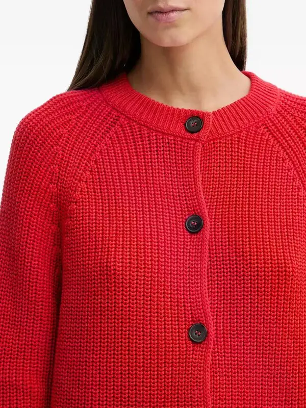 Marc O'polo Buttoned Crew Neck Cardigan