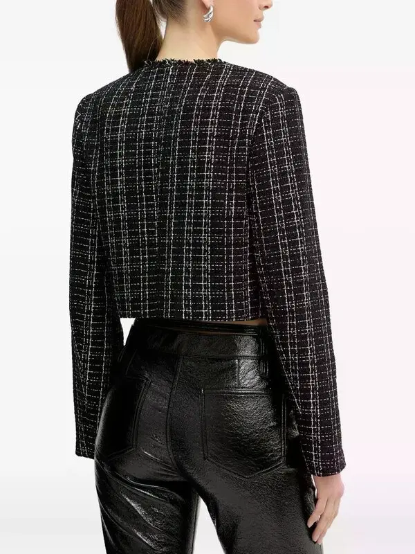 Guess Pearl-button Tweed Jacket