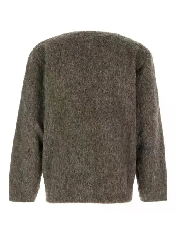 Our Legacy Mud Hairy Texture Cardigan
