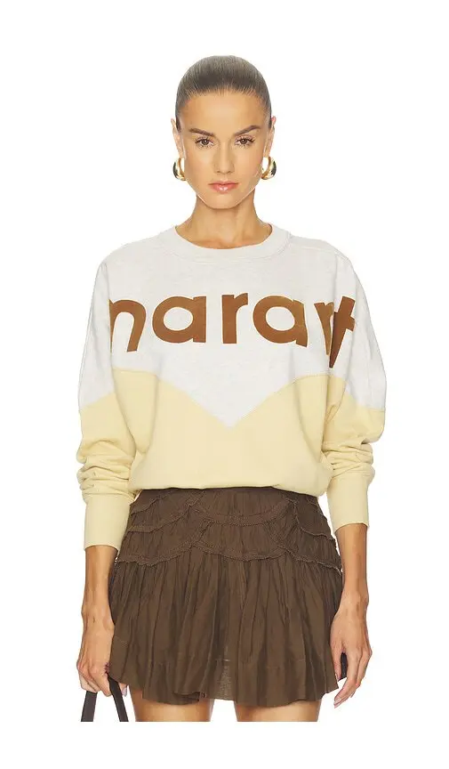 Isabel Marant Étoile Houston Sweatshirt - Brown