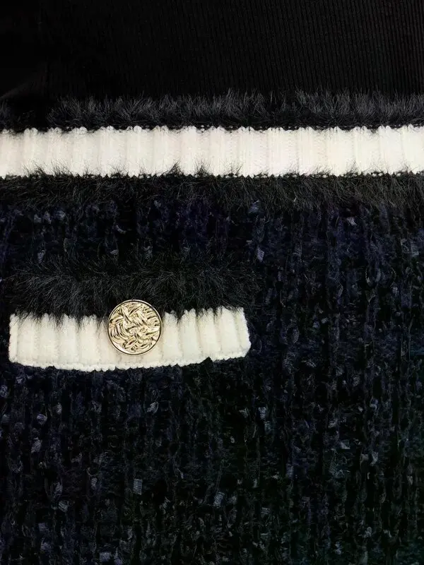 Guess Button-detail Mini Skirt