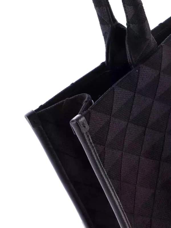 Prada Symbole Shopper Jacquard Large Tote Bag