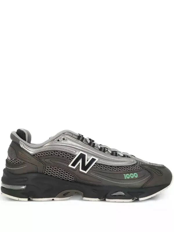 NEW BALANCE 1000 Mesh Panel Sneakers - Black