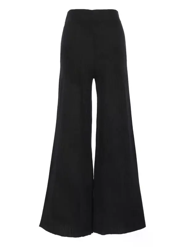 Agnona Ribbed Flared Trousers