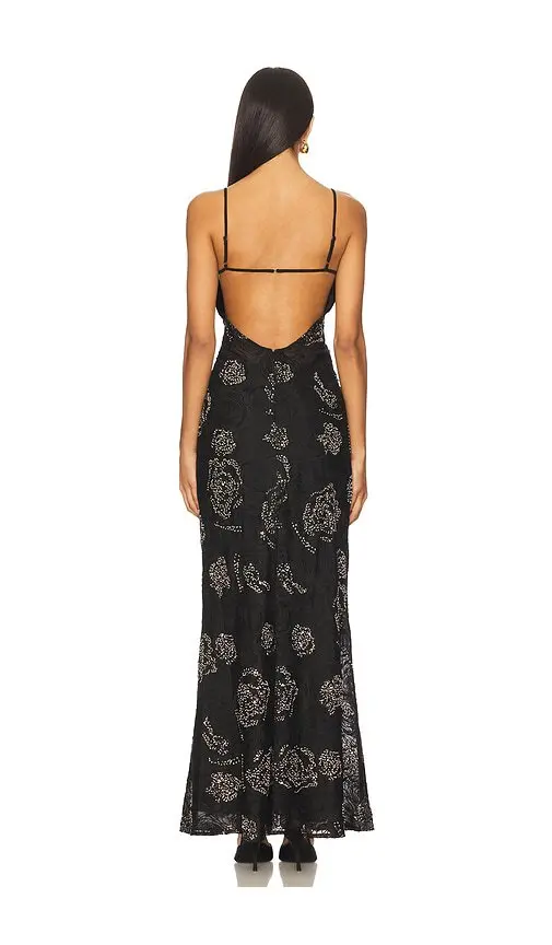 SAU LEE Embellished Gown