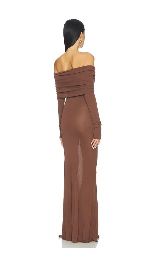 Lpa Marren Maxi Knit Dress - Brown