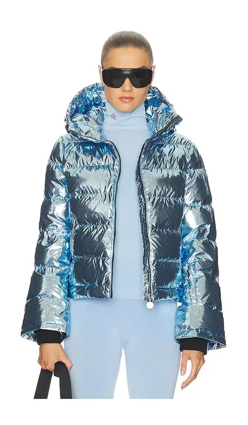 Perfect Moment Polar Flare Ski Jacket Ii - Blue