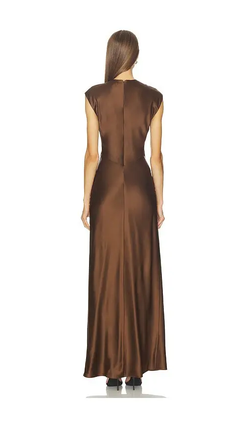 Veronica Beard Silk Viscose Maxi Dress