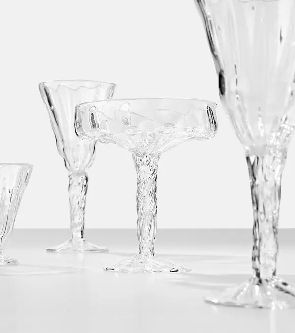 ALEXANDER KIRKEBY Crystal Champagne Coupe