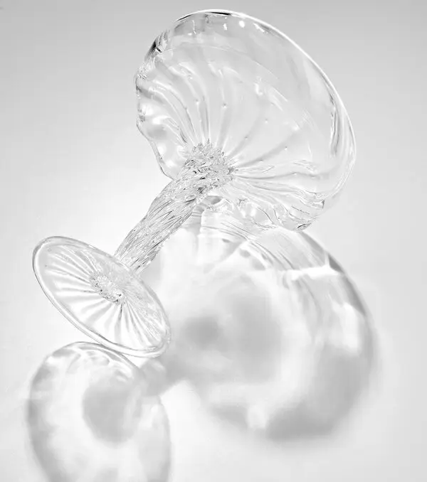 ALEXANDER KIRKEBY Crystal Champagne Coupe