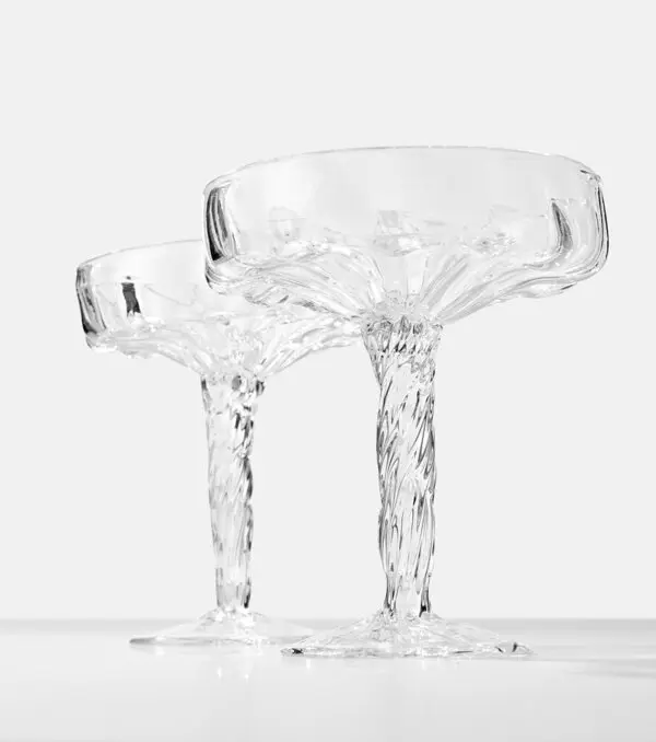 ALEXANDER KIRKEBY Crystal Champagne Coupe
