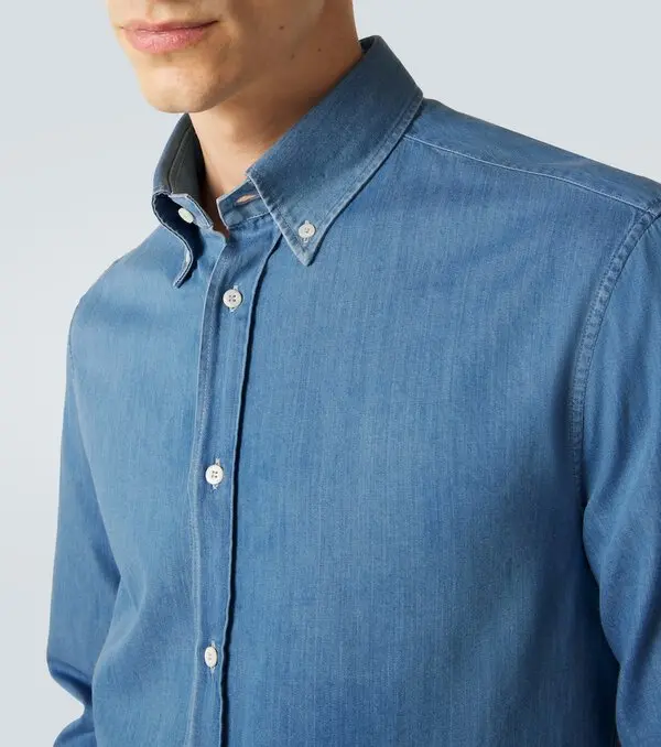 Brunello Cucinelli Denim Shirt