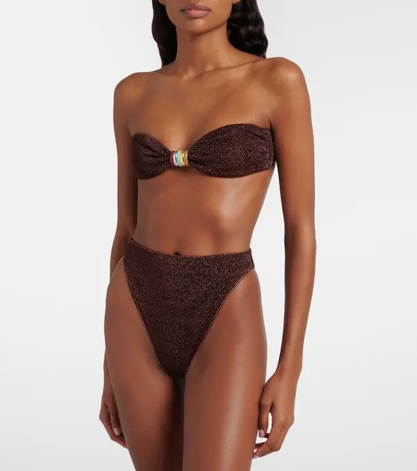 Oseree Lumiere Ring-detail Bikini