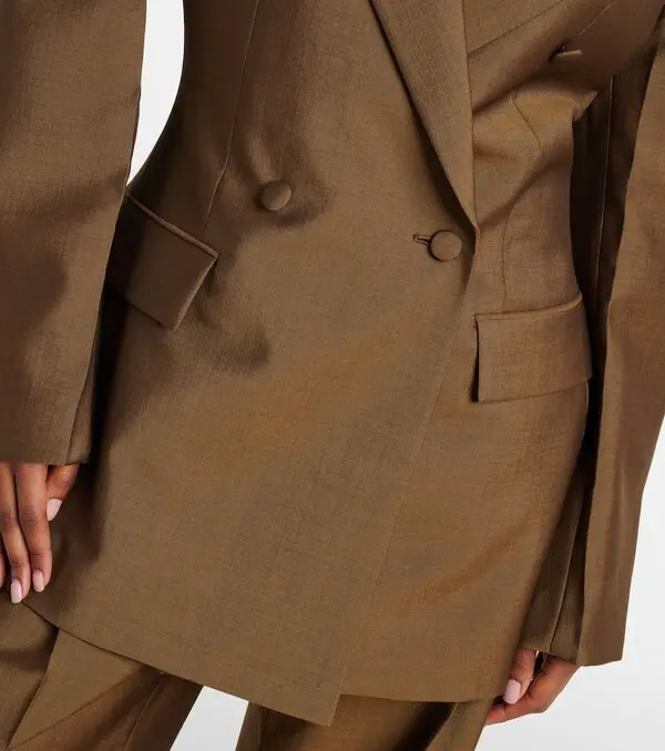 RÓHE Virgin Wool And Mohair Blazer