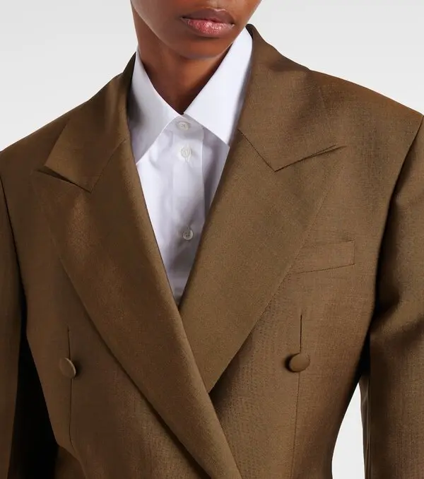 RÓHE Virgin Wool And Mohair Blazer