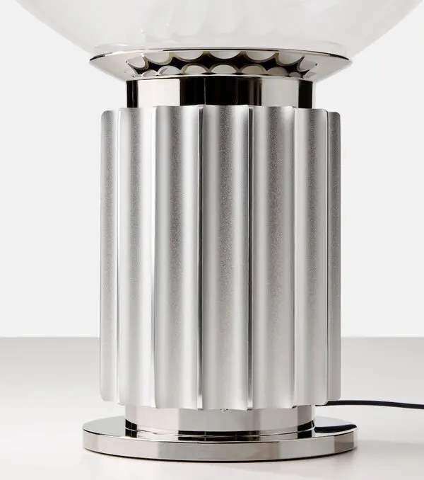 FLOS Taccia Small Table Lamp Achille And Pier Giacomo Castiglioni - Silver