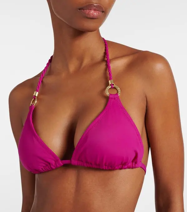 Heidi Klein Ithaca Embellished Bikini Top
