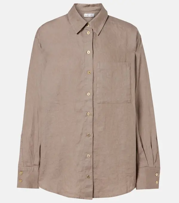 Heidi Klein Zakynthos Linen Shirt