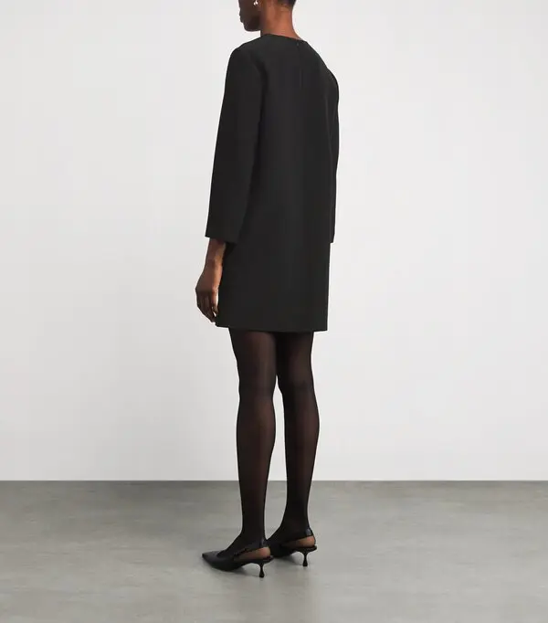 JOSEPH Bixio Sequin-pocket Mini Dress - Black