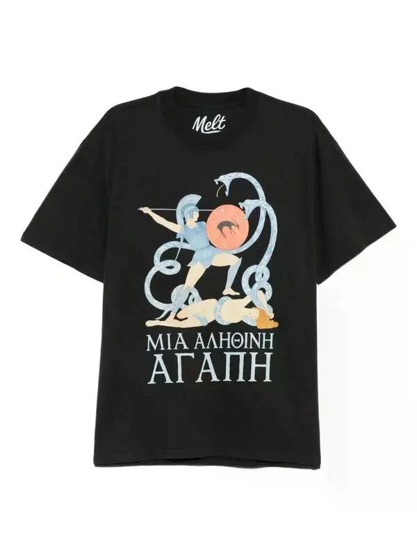 MELT Cotton Printed T-shirt