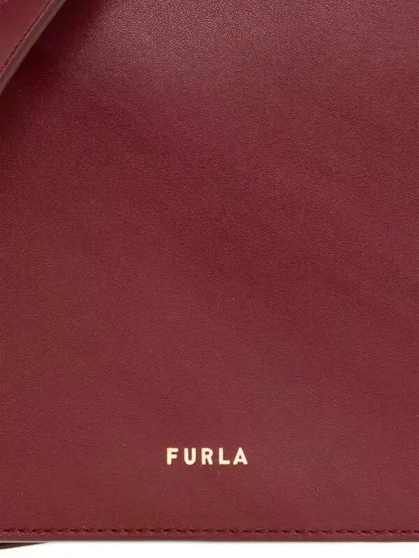 Furla Ava Small Shoulder Bag With Logo Lettering
