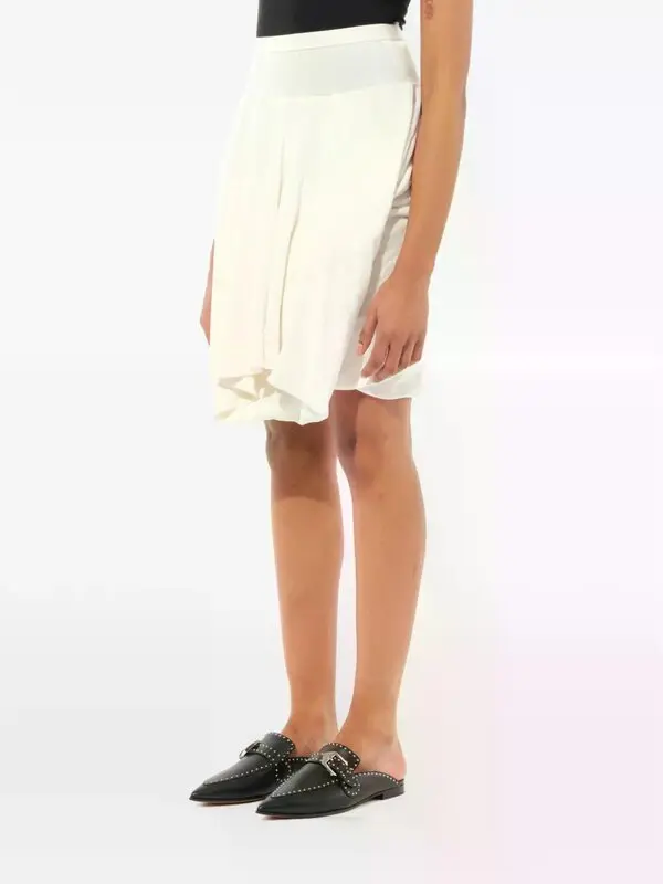 Rick Owens Knee-length Folded Detail Shorts