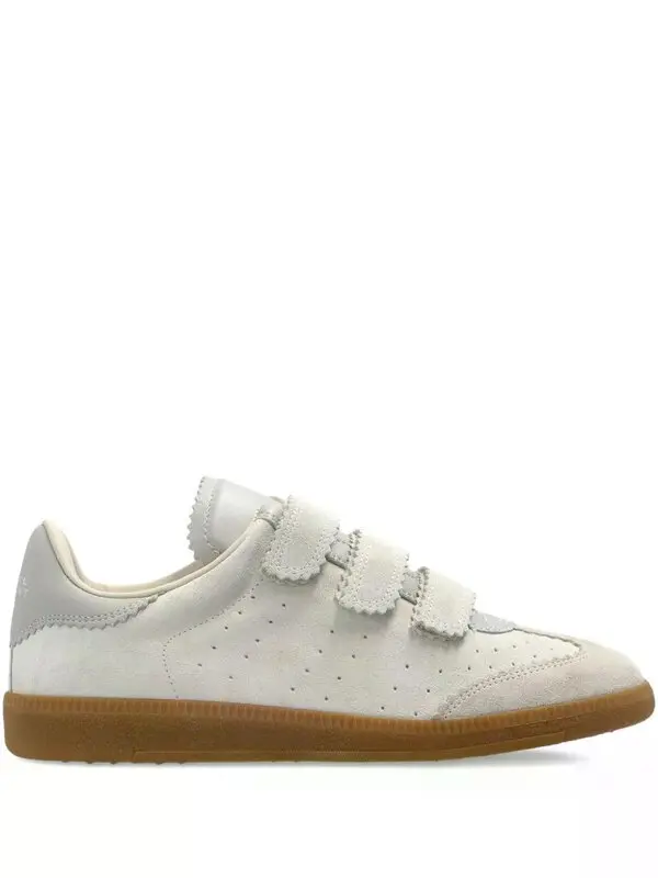 Isabel Marant Étoile Scallop-trim Strappy Sneakers