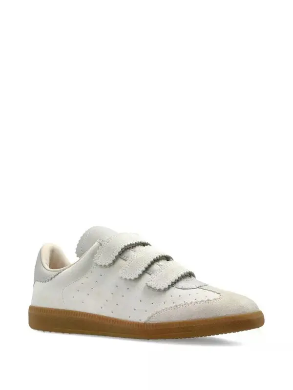 Isabel Marant Étoile Scallop-trim Strappy Sneakers