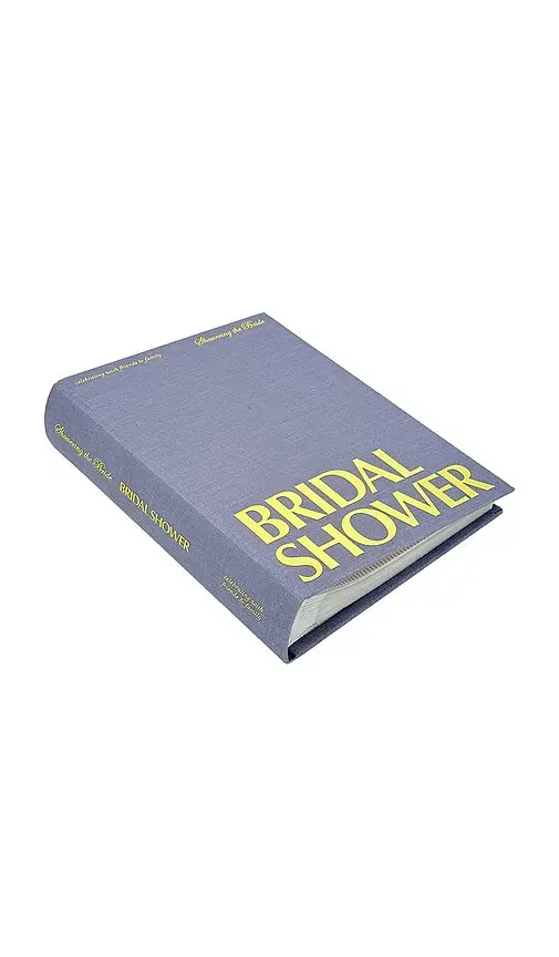 THE CEREMONY CLUB Bridal Shower Photo Album - Blue