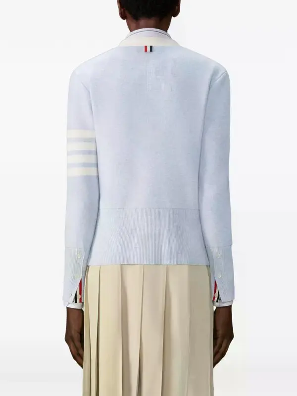 Thom Browne Four-bar Stripe Cardigan