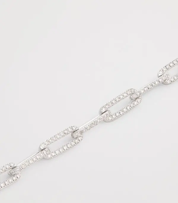 Shay 18k Gold Diamond Pavé Link Bracelet